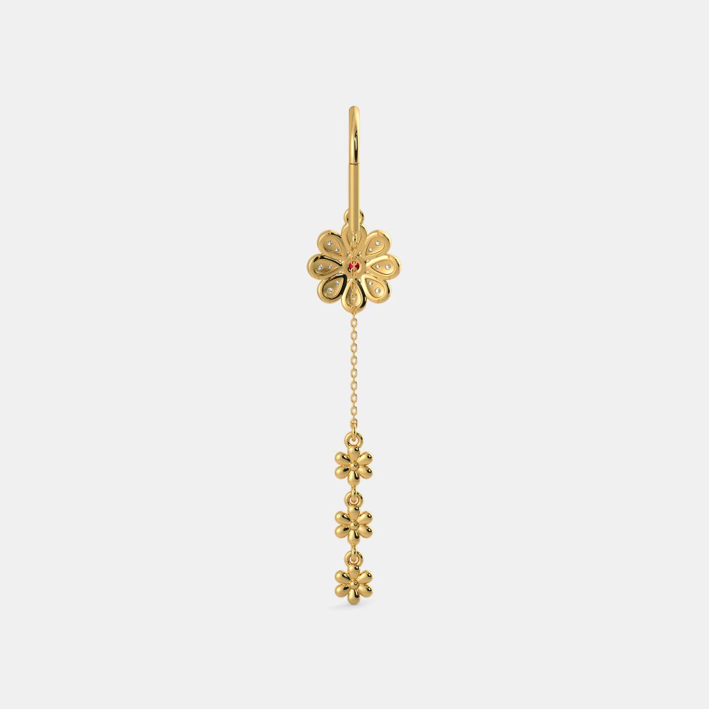 Gold ear sui dhaga design store