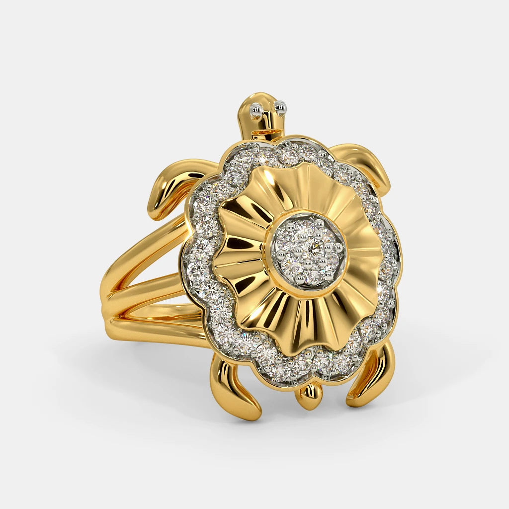 The Lucky Turtle Ring | BlueStone.com