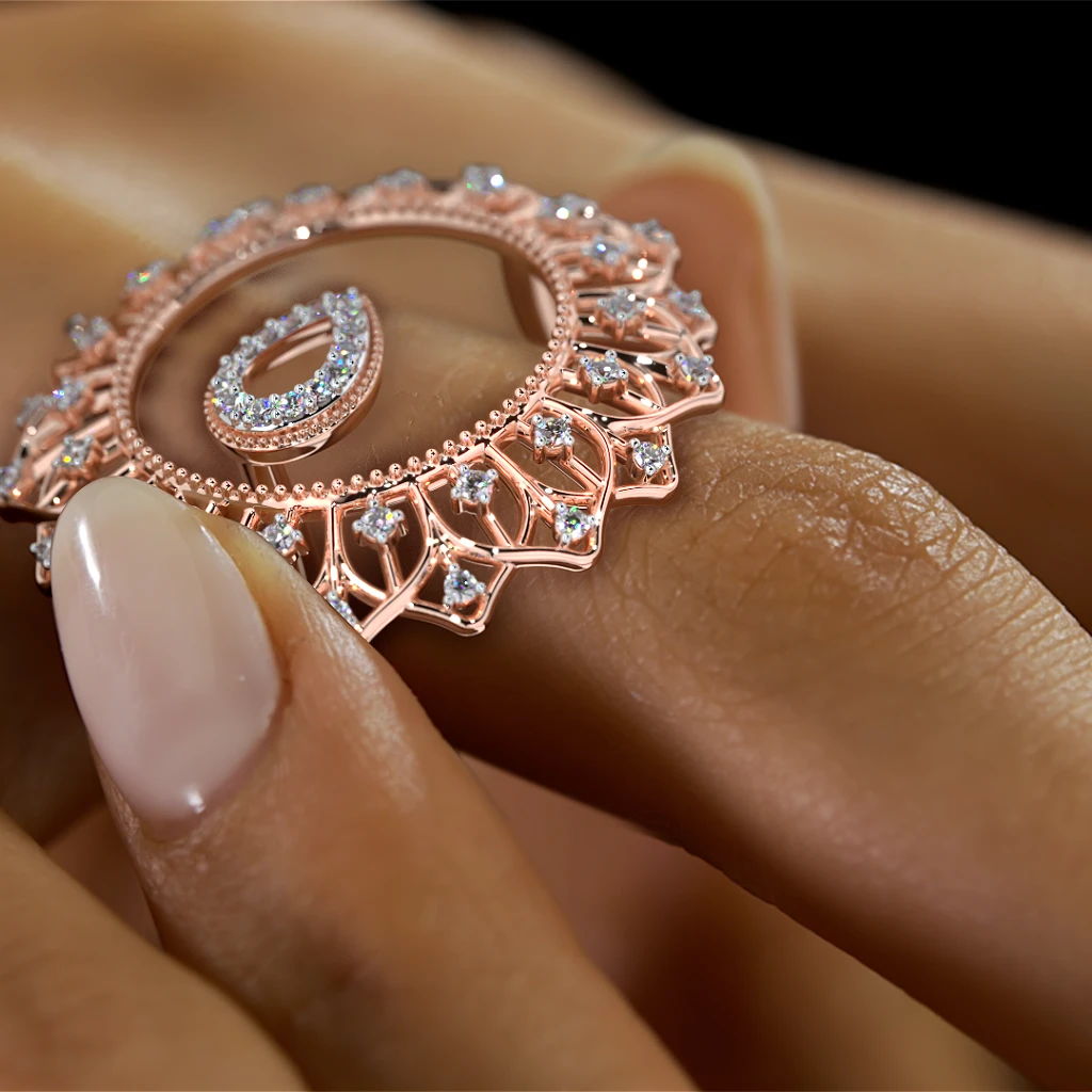 The Rose Petal Ring | BlueStone.com