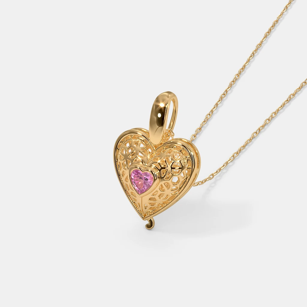 The Hidden Verse Love Locket Pendant | BlueStone.com