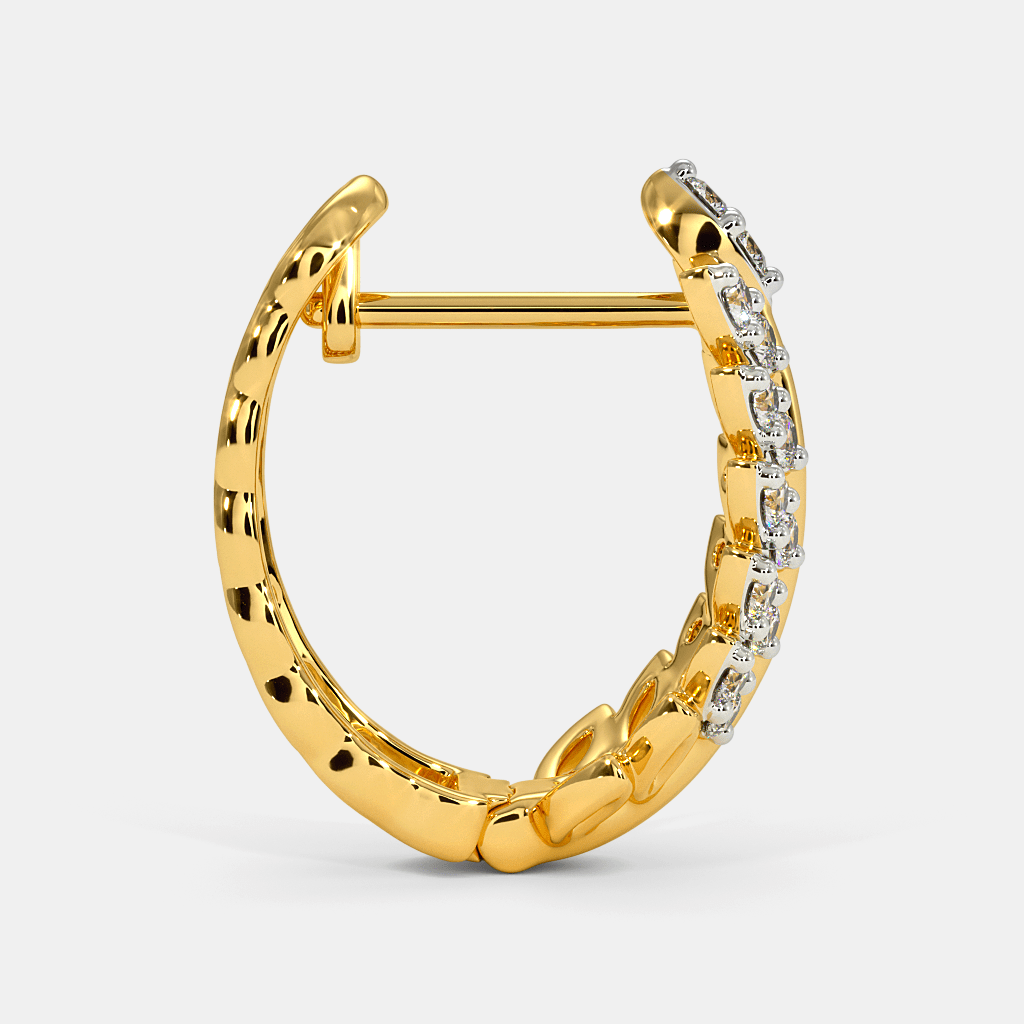 The Vicky Hoop Earrings | BlueStone.com