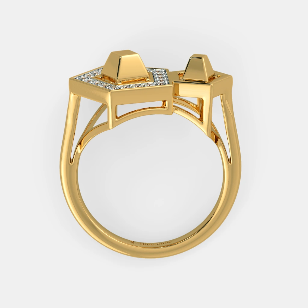 The Tripartite Axis Ring | BlueStone.com