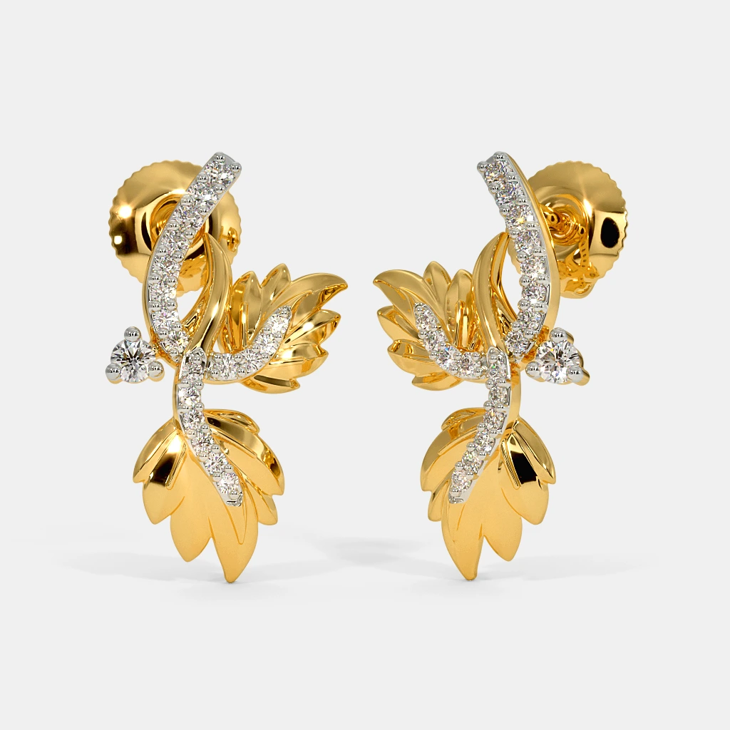 The Peregrine Stud Earrings | BlueStone.com