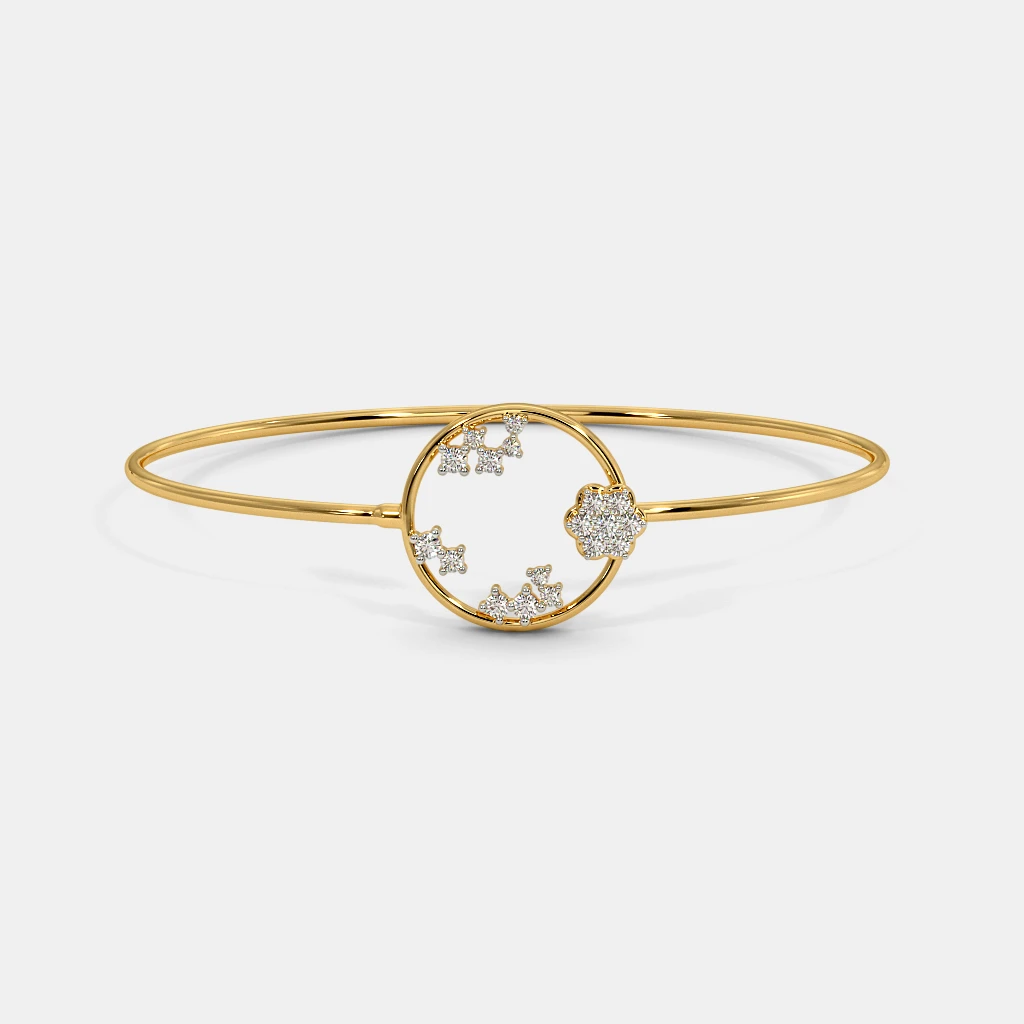 The Titania Toggle Bangle | BlueStone.com