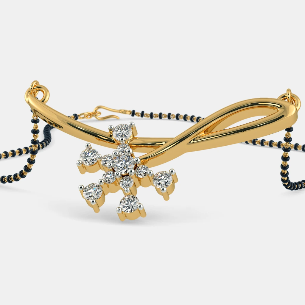 The Avanti Mangalsutra Pendant | BlueStone.com