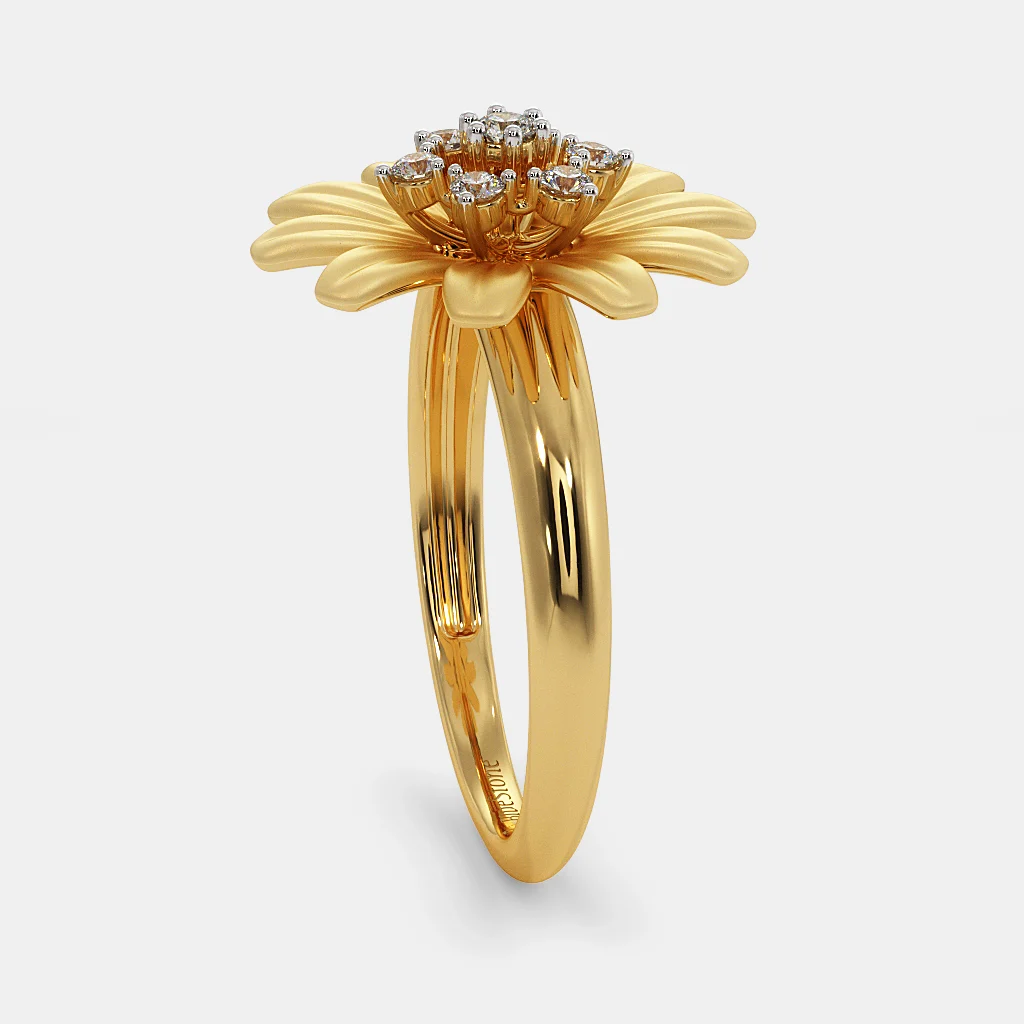 The Glorious Floral Ring | BlueStone.com