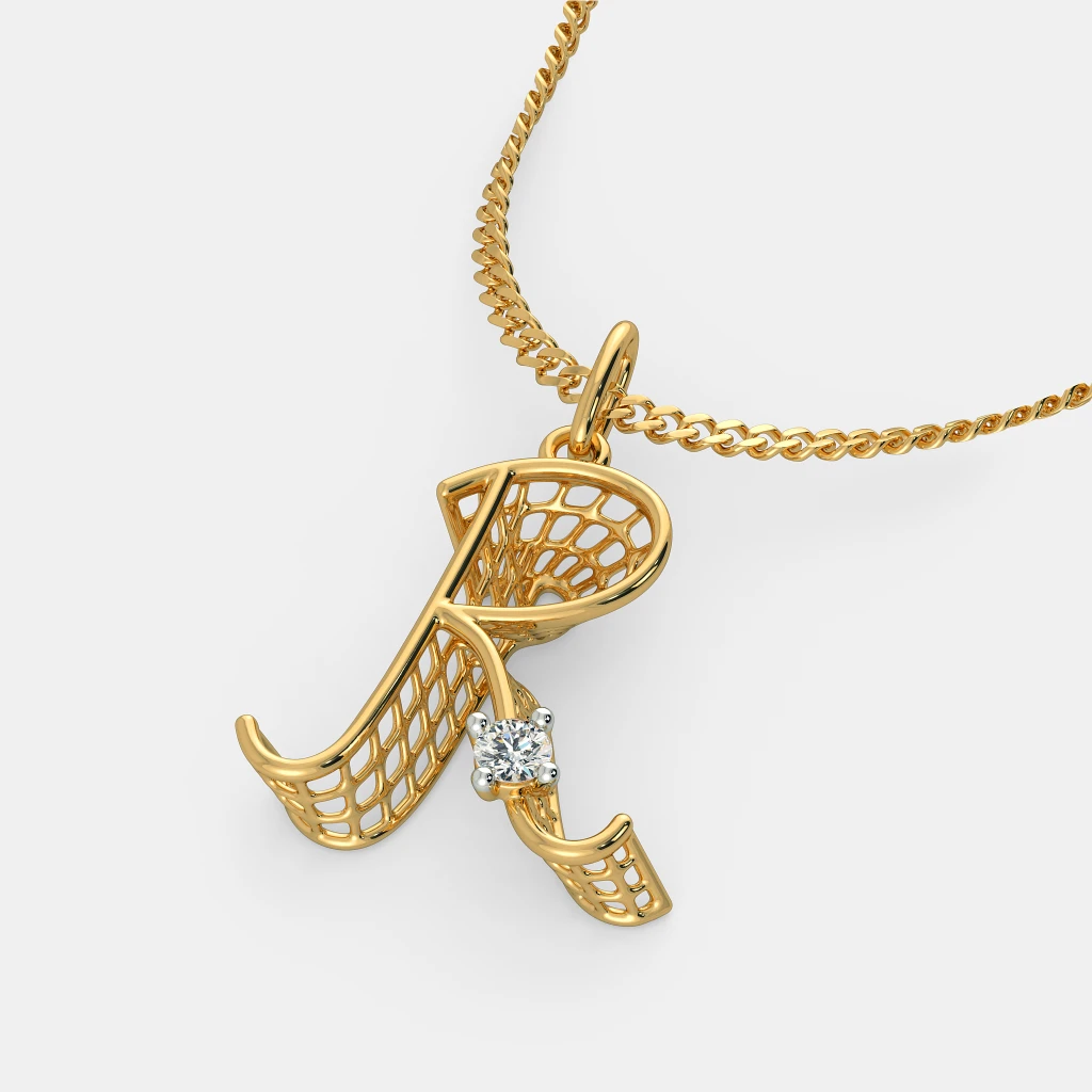 The Ravishing R Pendant | BlueStone.com