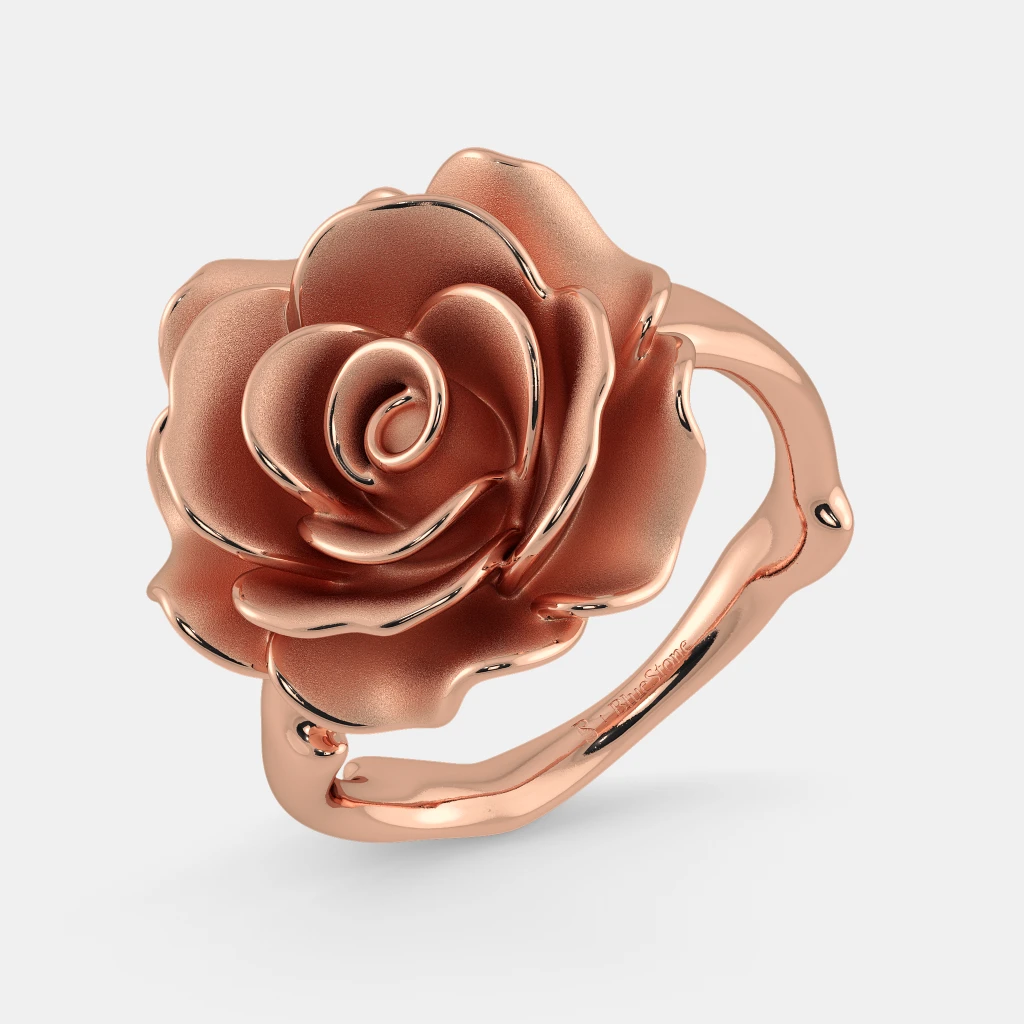 The Blooming Rose Ring | BlueStone.com