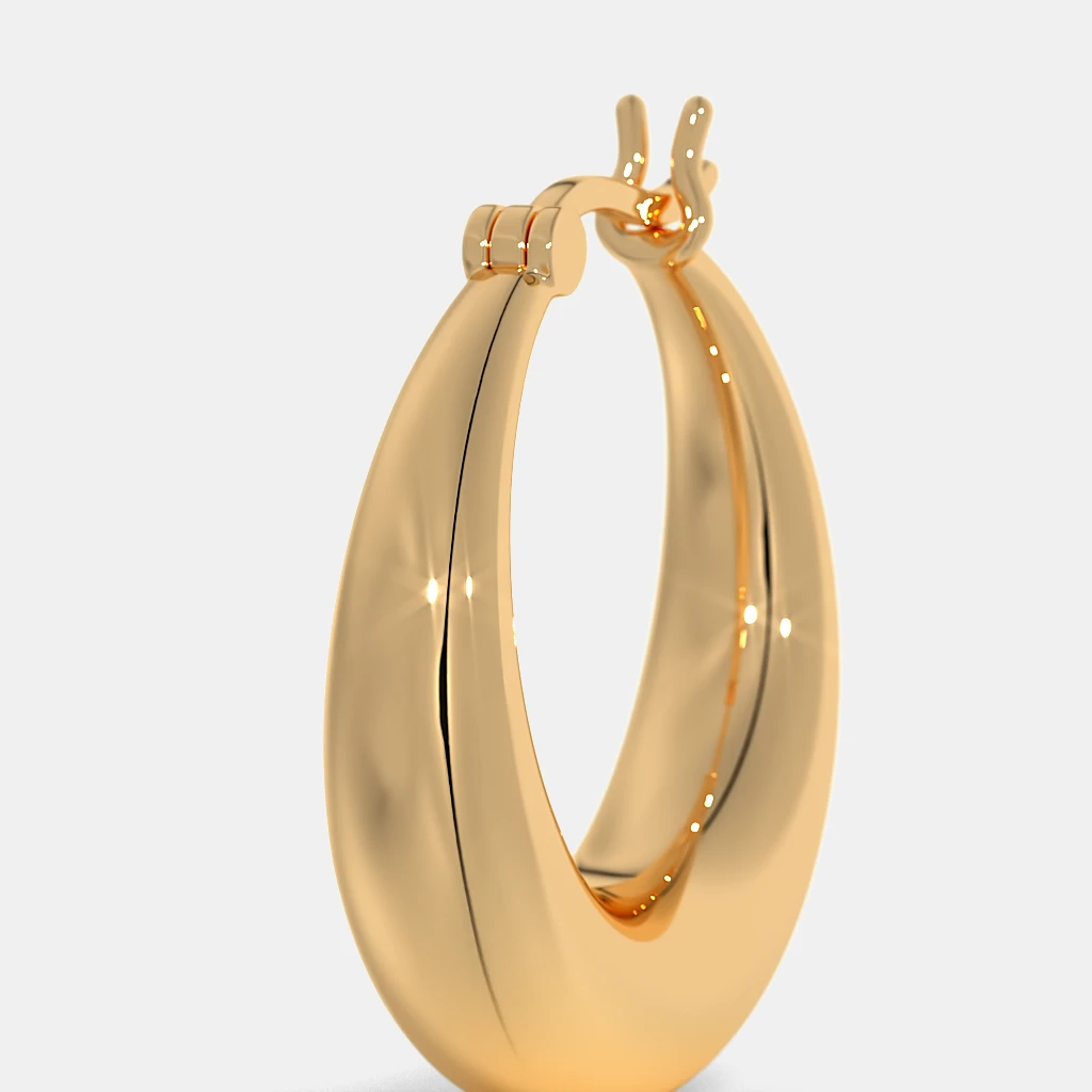 The Kobe Hoop Earrings | BlueStone.com