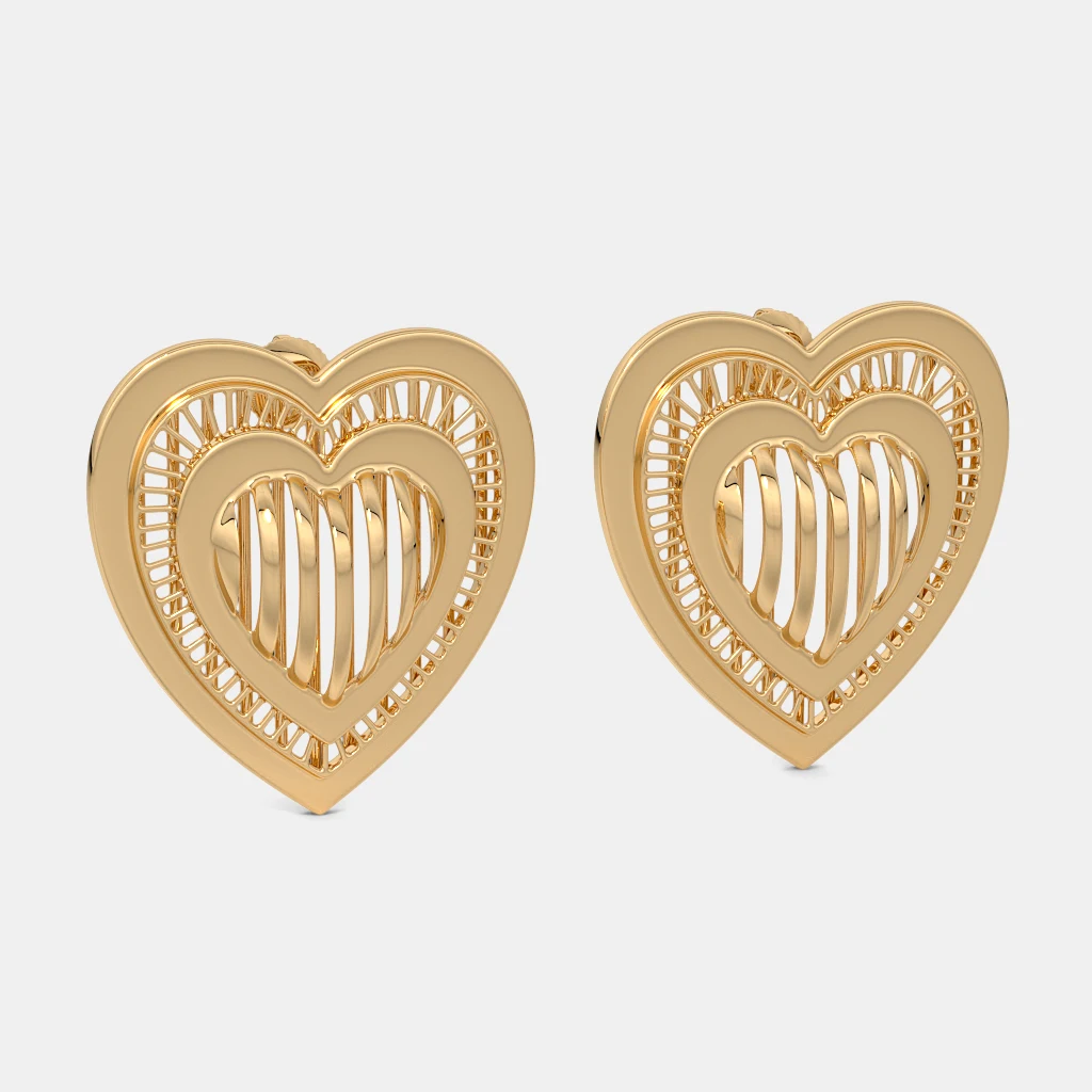 The Mentre Stud Earrings | BlueStone.com