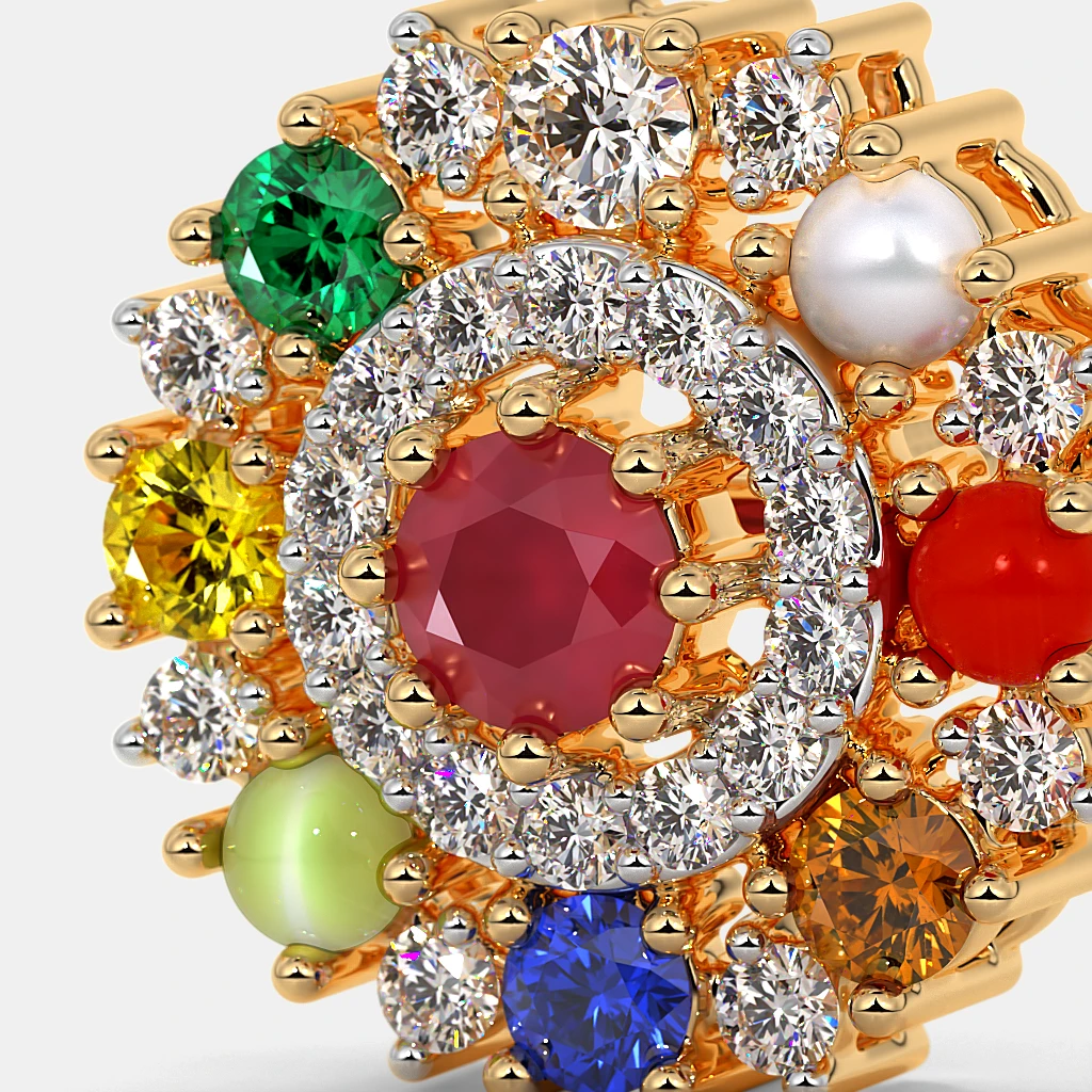 The Priyala Stud Earrings | BlueStone.com