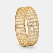 The Maxiene Round Bangle | BlueStone.com