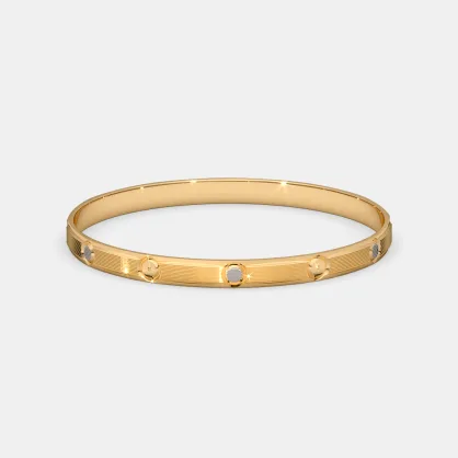 The Henry Round Bangle | BlueStone.com