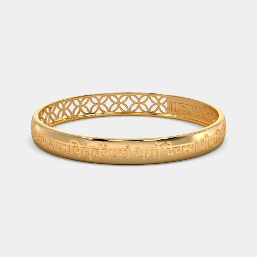 Buy Unisex's Gold Bangles Designs Online | BlueStone.com - India's #1 ...