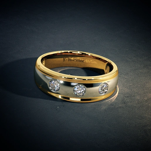 Buy Men's Wedding Band Jewellery Designs Online | BlueStone.com - India ...